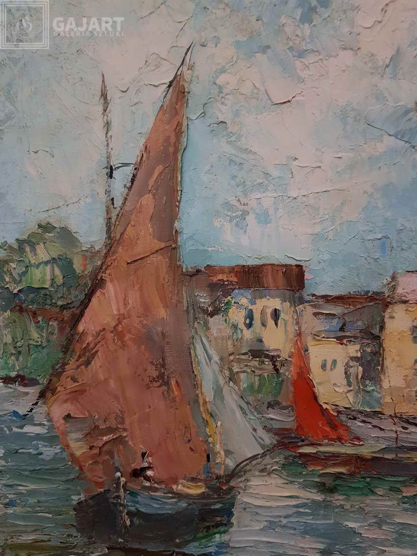 Zatoka w Les - Martigues Walter Prescher van Ed Obraz olejny - GajArt ...